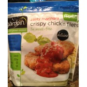 Gardein Zesty Marinara Crispy Chick'n Fillets: Calories, Nutrition ...