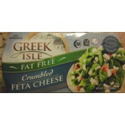 Greek Isle Fat Free Crumbled Feta Cheese: Calories, Nutrition Analysis ...