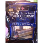 Private Selection Vermont Extra Sharp White Cheddar Cheese: Calories ...