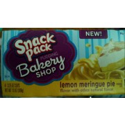Snack Pack Lemon Meringue Pie Pudding: Calories, Nutrition Analysis ...