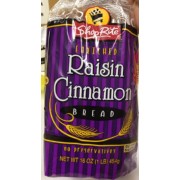 ShopRite Raisin Cinnamon Bread: Calories, Nutrition Analysis & More ...