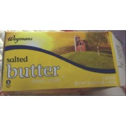 Wegmans Salted Butter: Calories, Nutrition Analysis & More | Fooducate