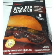 Pierre BBQ Rib Sandwich: Calories, Nutrition Analysis & More | Fooducate