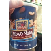 Star Snacks Mixed Nuts: Calories, Nutrition Analysis & More | Fooducate