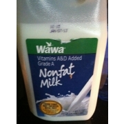 Wawa Nonfat Milk: Calories, Nutrition Analysis & More | Fooducate