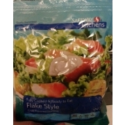Safeway Kitchens Crab Flavored Seafood, Flake Style: Calories ...