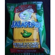 Poore Brothers Jalapeno Flavor Kettle Cooked Potato Chips: Calories ...