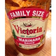 Victoria Marinara Sauce: Calories, Nutrition Analysis & More | Fooducate