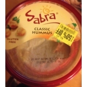 Sabra Classic Hummus: Calories, Nutrition Analysis & More | Fooducate