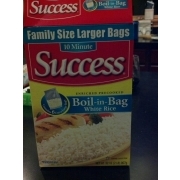 Success White Rice, Enriched, Precooked: Calories, Nutrition Analysis ...