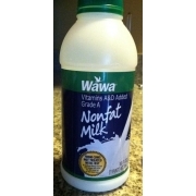 Wawa Nonfat Milk: Calories, Nutrition Analysis & More | Fooducate