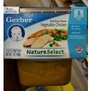 Gerber Vegetable Chicken: Calories, Nutrition Analysis & More | Fooducate