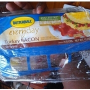 Butterball Turkey Bacon, Original: Calories, Nutrition Analysis & More ...