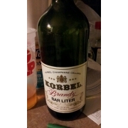 Korbel Brandy, Bar Liter: Calories, Nutrition Analysis & More | Fooducate