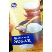 Kroger Sugar, Granulated: Calories, Nutrition Analysis & More | Fooducate