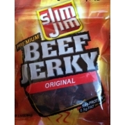 Slim Jim Beef Jerky, Original: Calories, Nutrition Analysis & More ...