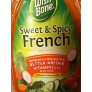 Wishbone Dressing, Sweet & Spicy French: Calories, Nutrition Analysis ...