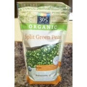 365 Everyday Value Organic Split Green Peas: Calories, Nutrition ...
