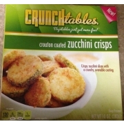 Crunchtables Crouton Coated Zucchini Crisps: Calories, Nutrition ...