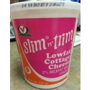 Slim n' Trim Lowfat Cottage Cheese: Calories, Nutrition Analysis & More ...