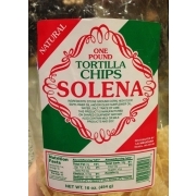 Solena Tortilla Chips: Calories, Nutrition Analysis & More | Fooducate
