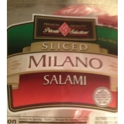 Private Selection Salami, Milano, Sliced: Calories, Nutrition Analysis ...