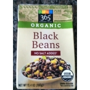 365 Everyday Value Organic Black Beans: Calories, Nutrition Analysis ...