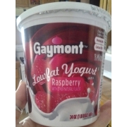 Gaymont Yogurt, Low-fat, Raspberry: Calories, Nutrition Analysis & More ...