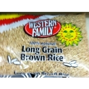 Western Family Long Grain Brown Rice: Calories, Nutrition Analysis ...