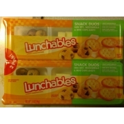 Oscar Mayer Lunchables Snack Duos, Mini Chips Ahoy!, Mozzarella + Mini ...