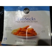 Publix Breaded Fish Sticks Made From Minced Fish: Calories, Nutrition ...
