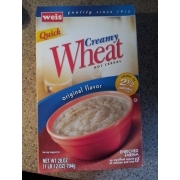 Weis Hot Cereal, Creamy Wheat: Calories, Nutrition Analysis & More ...