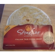 Stonefire Original Italian thin Pizza Crust: Calories, Nutrition ...