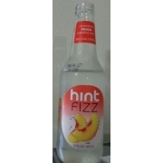Hint Fizz Unsweetened Peach Sparkling Water: Calories, Nutrition ...