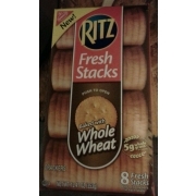Nabisco Ritz Fresh Stacks, Baked With Whole Wheat, Crackers: Calories ...