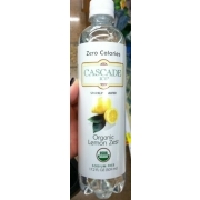 Cascade Ice Organic Lemon Zest Sparkling Water: Calories, Nutrition ...