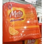Meta Mucil Orange Smooth Multihealth Fiber Dietary Supplement: Calories ...