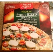 Mama Cozzi's Spinach & Goat Cheese Pizza: Calories, Nutrition Analysis ...