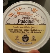 Wayfare Vanilla Pudding: Calories, Nutrition Analysis & More | Fooducate