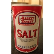 Market Basket Salt: Calories, Nutrition Analysis & More | Fooducate