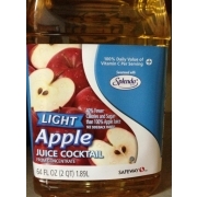 Safeway Juice Cocktail, Light, Apple: Calories, Nutrition Analysis ...