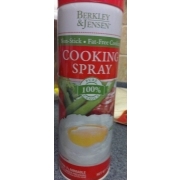 Berkley & Jensen Cooking Spray, Non Stick: Calories, Nutrition Analysis ...