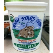 Seven Stars Farm Yogurt, Plain: Calories, Nutrition Analysis & More ...
