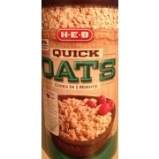 HEB Quick Oats: Calories, Nutrition Analysis & More | Fooducate