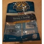 Crystal Farms String Cheese, Wisconsin, Light: Calories, Nutrition ...