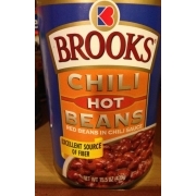 Brooks Chili Hot Beans in Chili Sauce: Calories, Nutrition Analysis ...