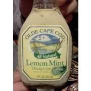 Olde Cape Cod Dressing, Lemon Mint Vinaigrette & Marinade: Calories ...