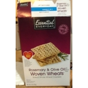 Essential Everyday Rosemary & Olive Oil Woven Wheats Crackers: Calories ...