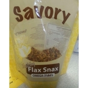 Kathy's Krackers Flax Snax, Healthy: Calories, Nutrition Analysis ...