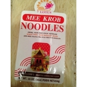 7 Lotus Mee Krob, Noodles: Calories, Nutrition Analysis & More | Fooducate